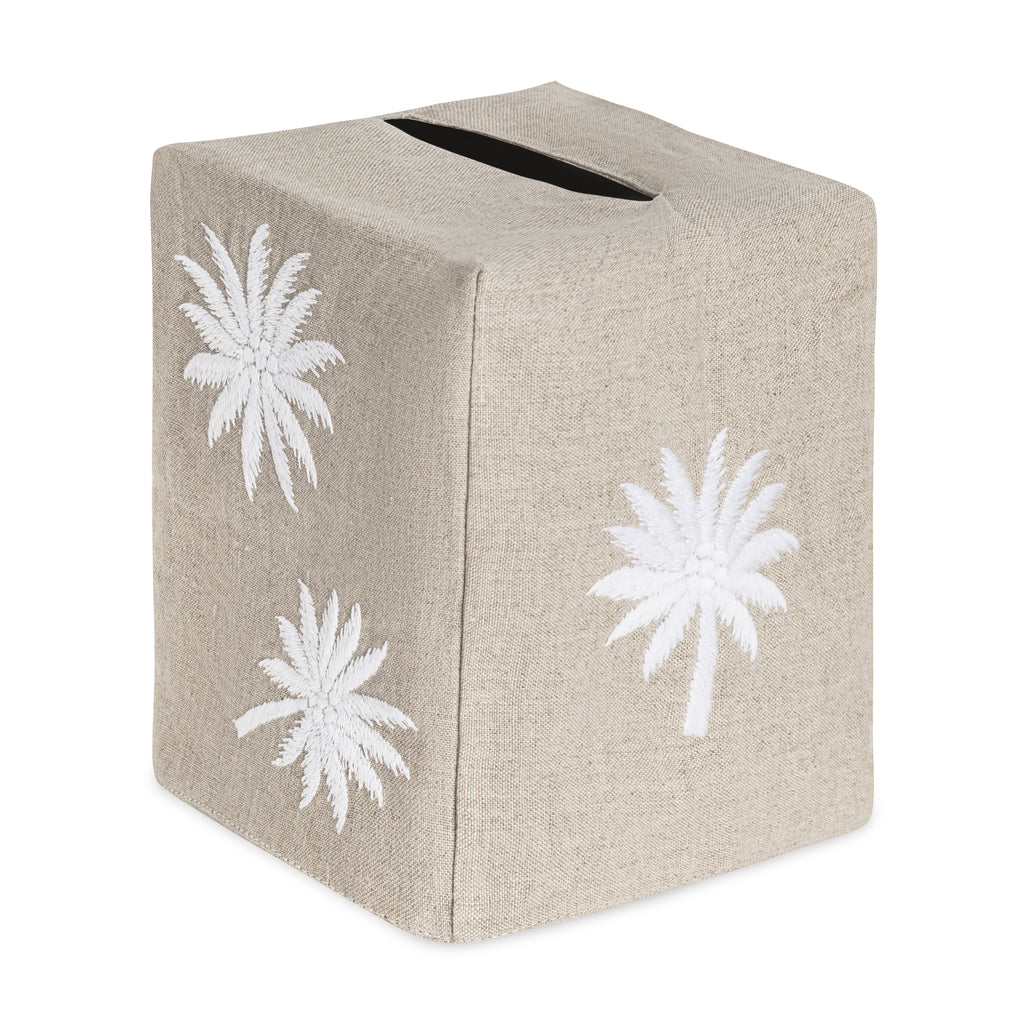 Coconut Tree Tissue Box Cover – Haute Home Linens
