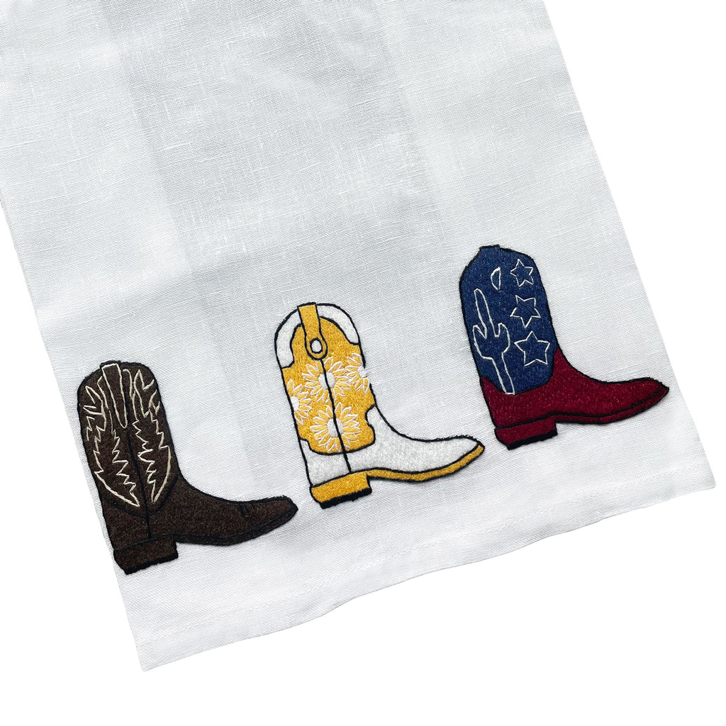 Cowboy Boot Tip Towel – Haute Home Linens
